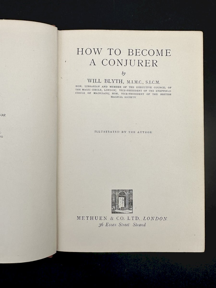 How to become a conjurer by Will Blyth | Castle Magic